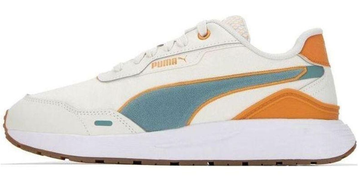 PUMA Runtamed Plus Retro Prep in White for Men | Lyst