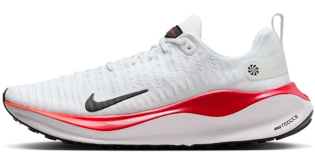 Nike Reactx Infinity Run 4 Bright Crimson' in White for Men | Lyst