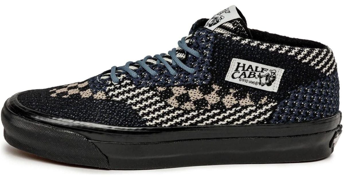 Vans Otw Half Cab Reissue 33 Engineered Knit' in Black for Men | Lyst
