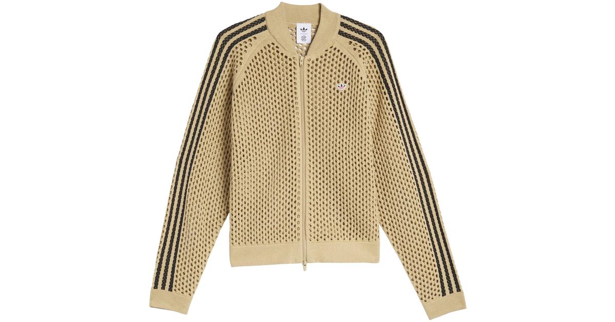 adidas X Clot Fw24 Crochet Track Jacket Asia Sizing Tone' in Natural ...