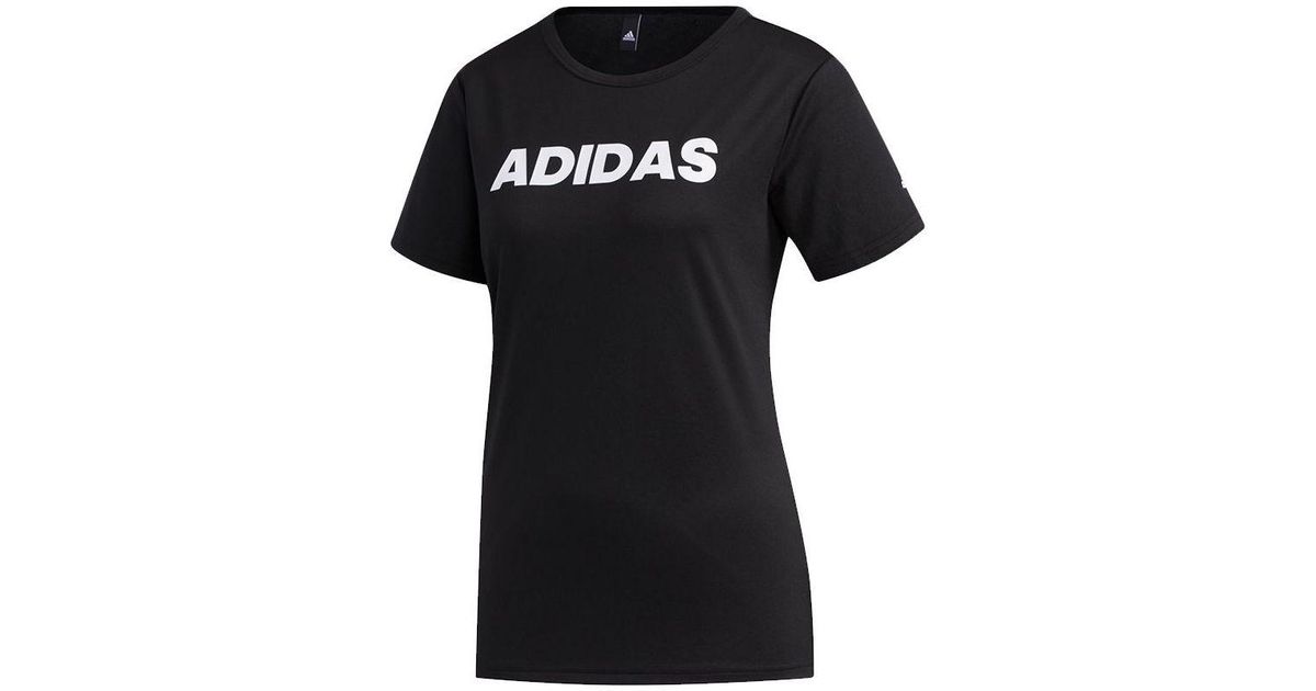 adidas (Wmns) Mh Cap Lin T Contrasting Colors Alphabet Printing Sports ...