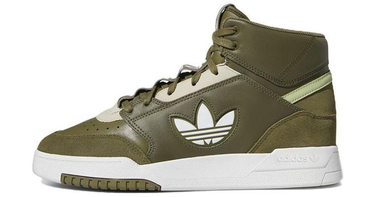 adidas Originals Drop Step Xl 'Dark Light' in Green for Men | Lyst