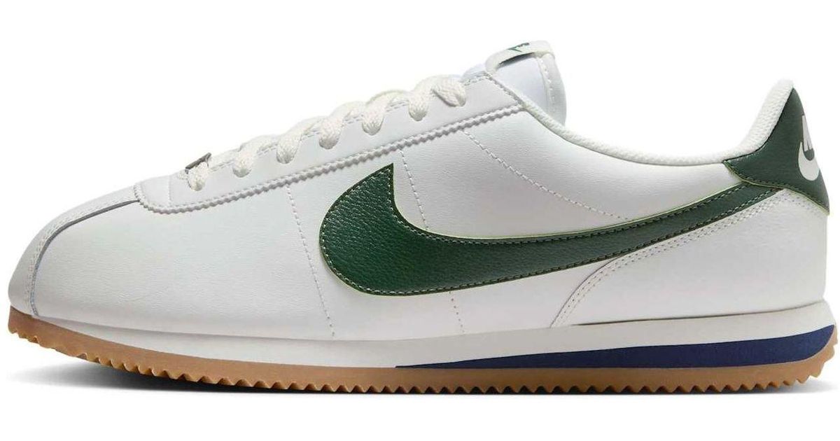Nike Cortez Leather 'Summit Fir' in White for Men | Lyst
