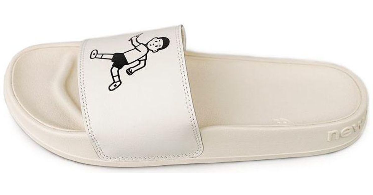 New Balance X Noritake Creamy Slippers in White for Men | Lyst UK
