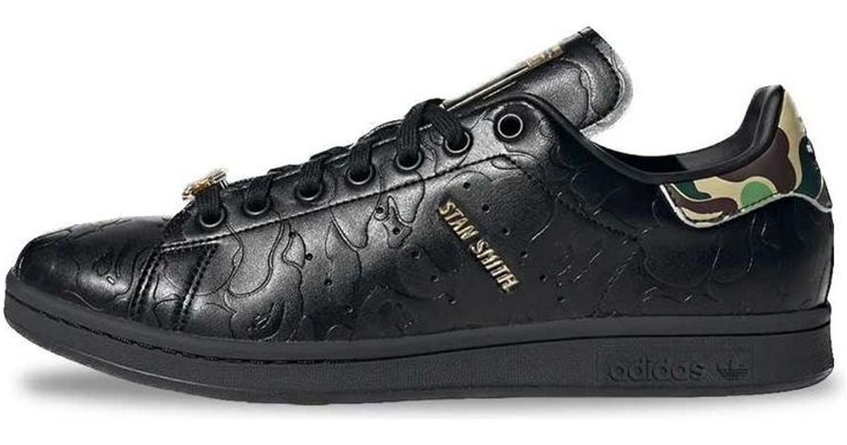 adidas X A Bathing Ape Stan Smith '30Th Anniversary in Black for Men ...