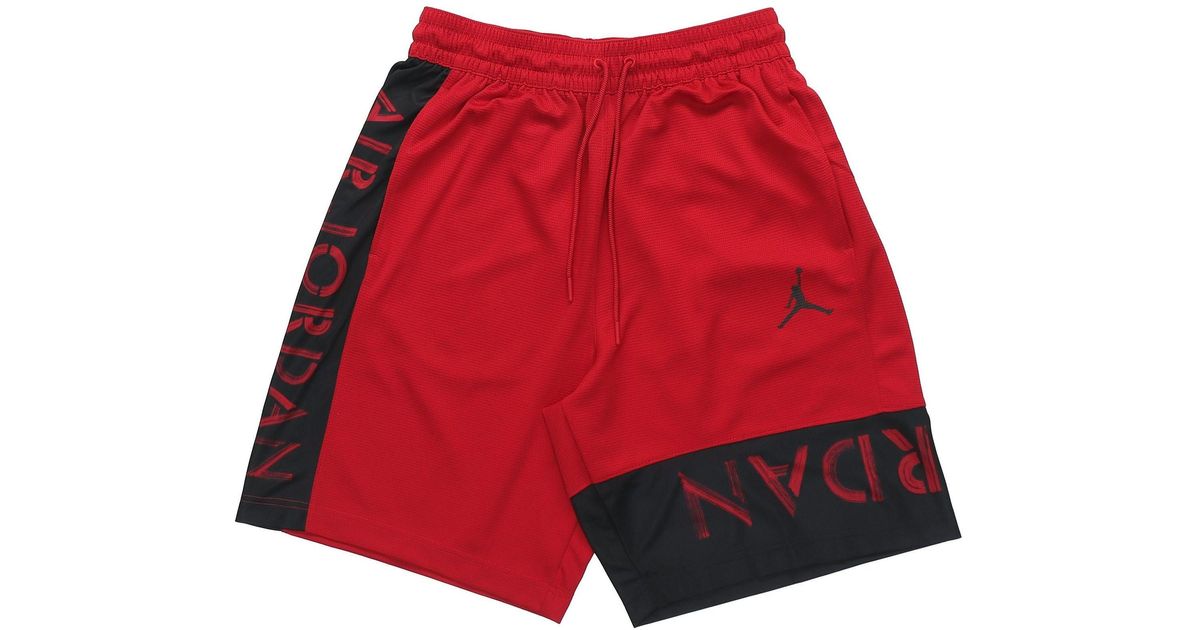 Nike Jumpman Air 10 Basketballshorts in Red for Men | Lyst UK