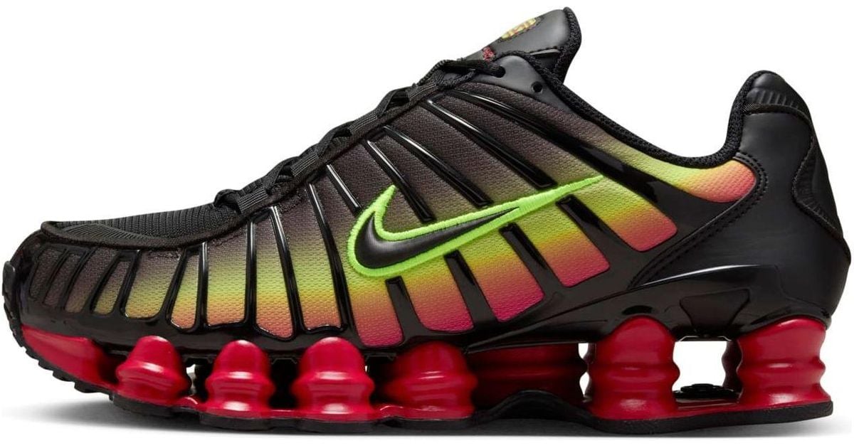 Nike Shox Tl Shoes in Red | Lyst