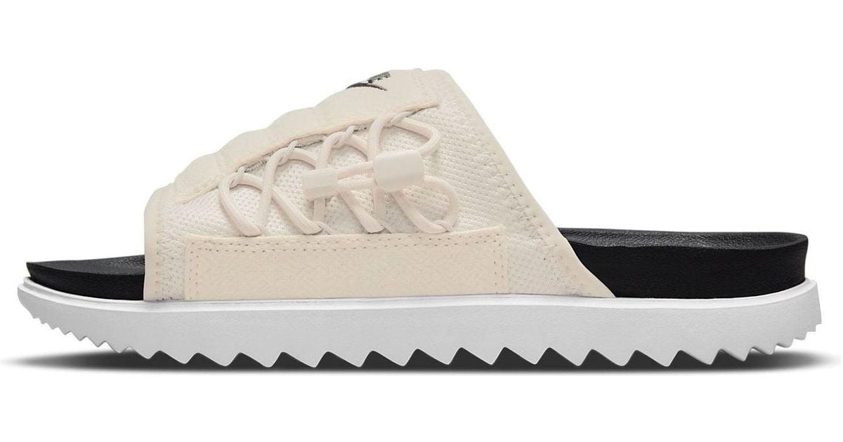 Nike Asuna Slide 'Desert Sand' in White for Men | Lyst