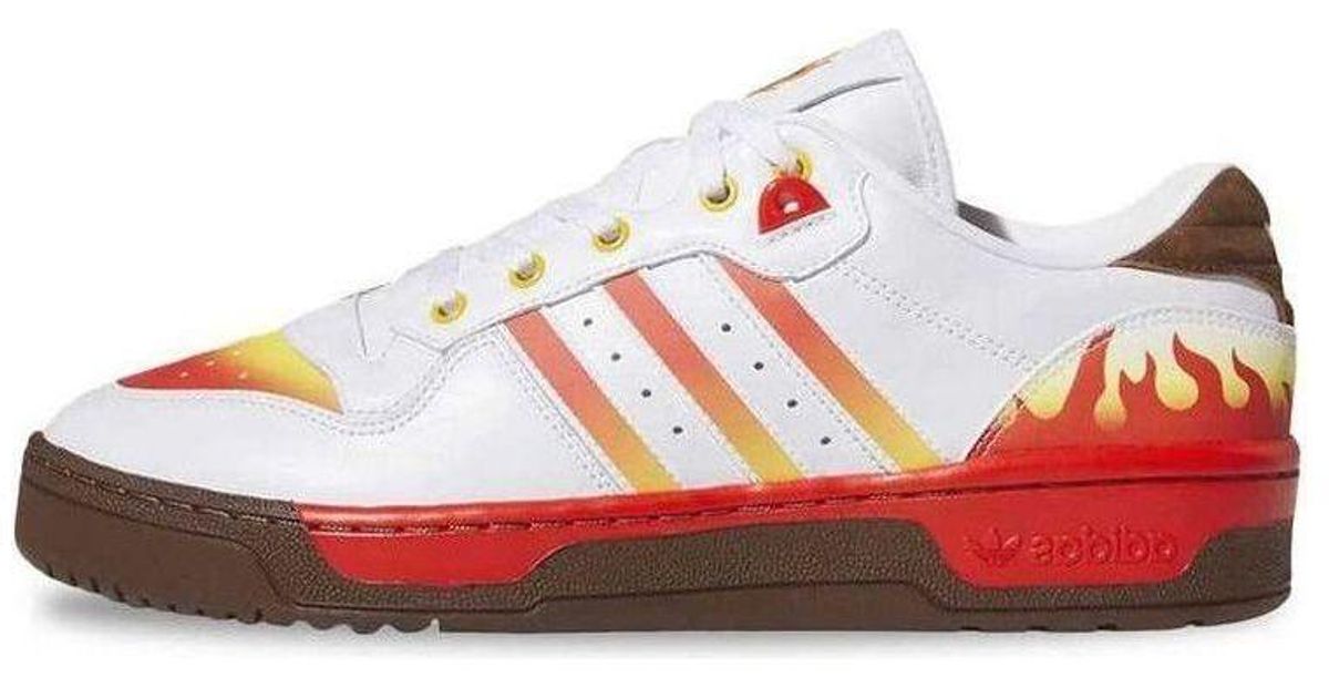 adidas X Demon Slayer Rivalry Low 'Rengoku' in White for Men | Lyst