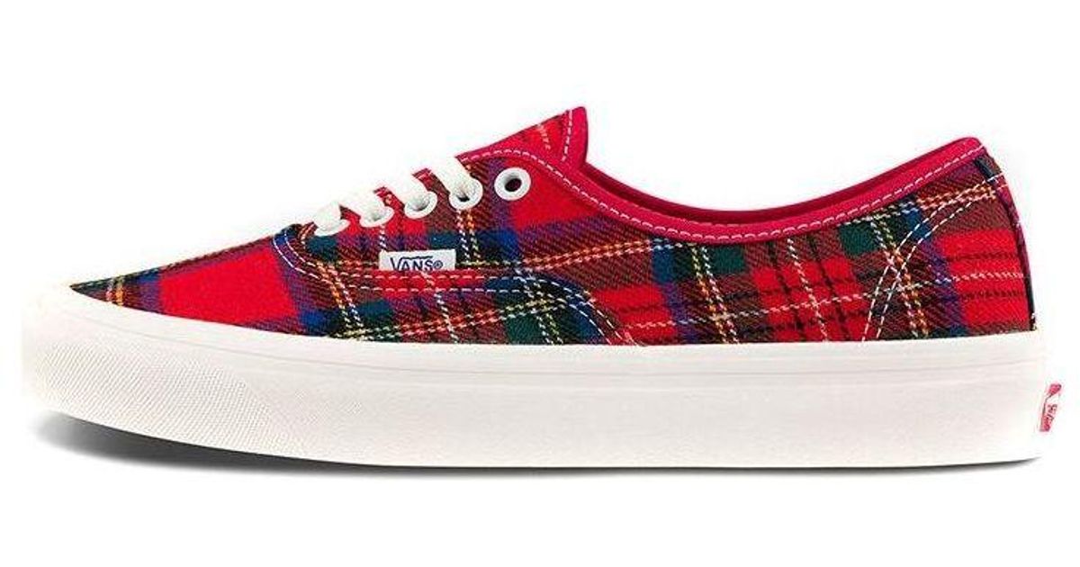 Vans Pendleton X Authentic 44 Dx 'Anaheim Factory in Red for Men | Lyst