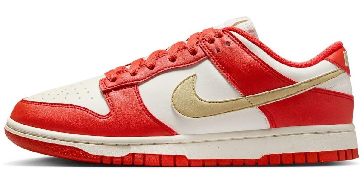 Nike (Wmns) Dunk Low Next Nature 'Light Crimson Team' in Red | Lyst