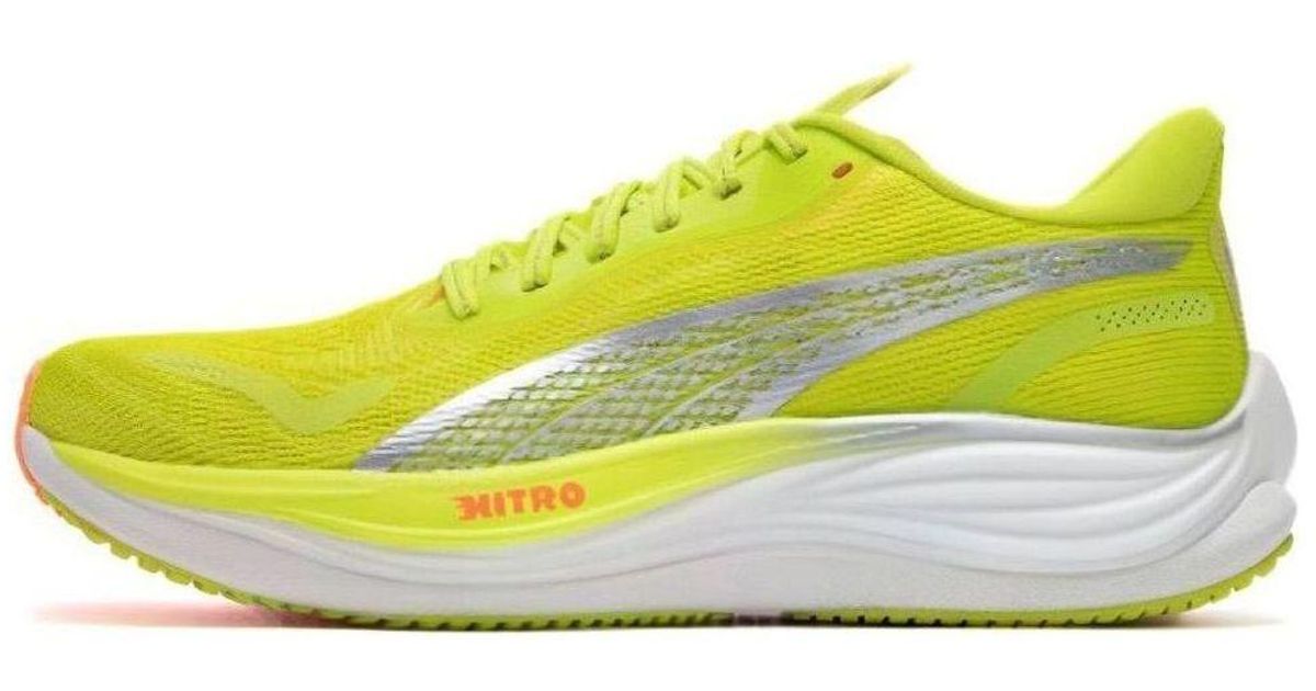 PUMA Velocity Nitro 3 'Lime' in Yellow for Men | Lyst