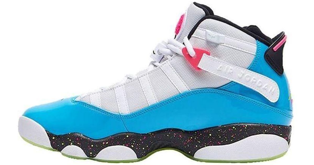 Nike 6 Rings Fury Cyber' in Blue for Men | Lyst