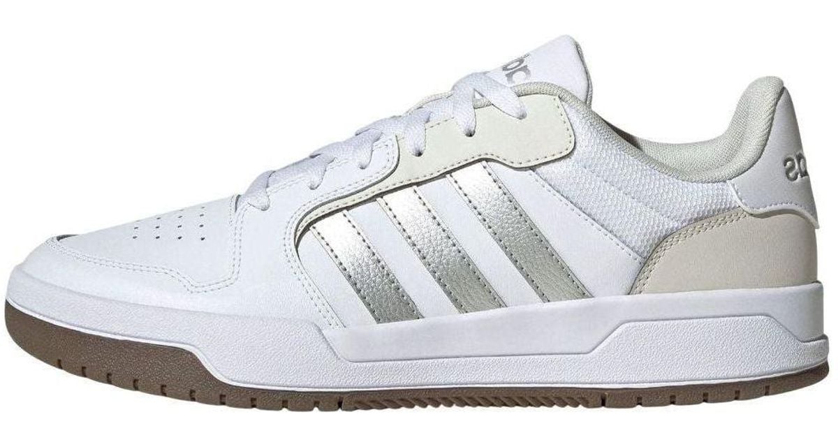 adidas Entrap Low Trainer in White for Men | Lyst UK