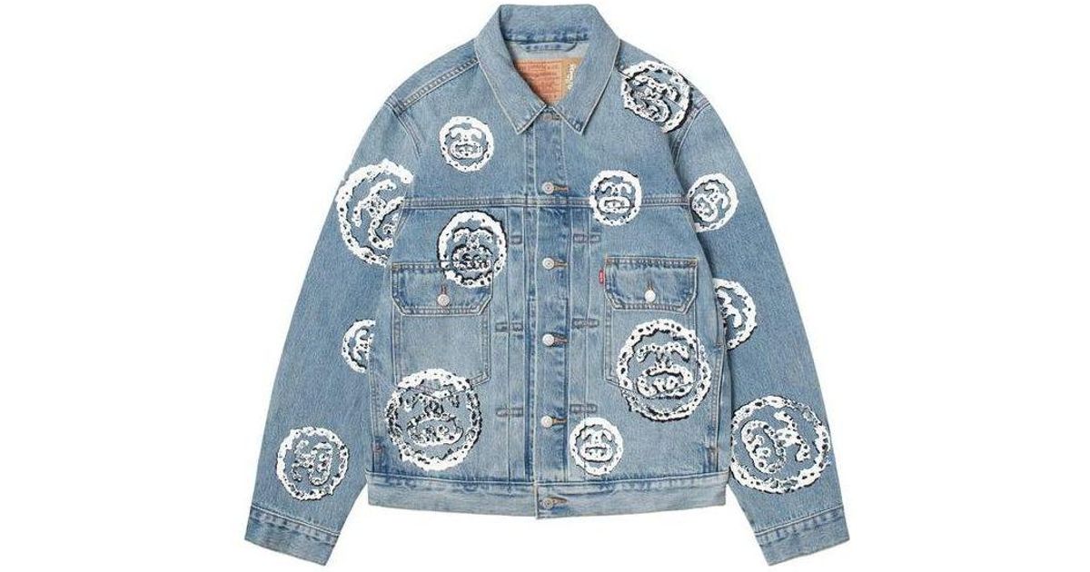Stussy X Denim Tears Type 2 Jacket 'Light' in Blue for Men | Lyst UK
