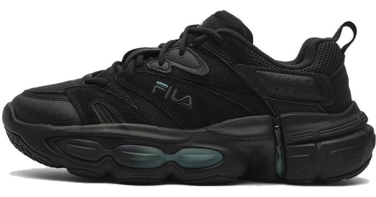Fila Et Retro Low Shoes in Black for Men | Lyst