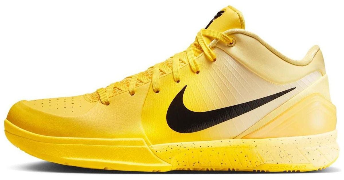 Nike Kobe 4 Protro 'Chbl' in Yellow for Men | Lyst
