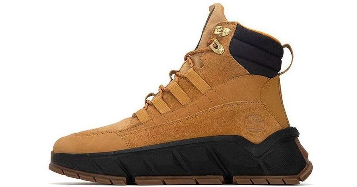 Timberland Turbo Trainer Boots in Brown for Men | Lyst UK