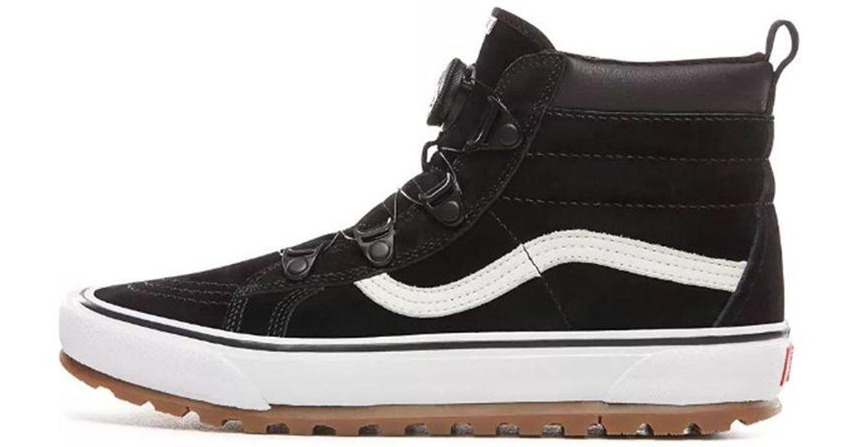 Vans Sk8-Hi Mte Boa in Black for Men | Lyst UK