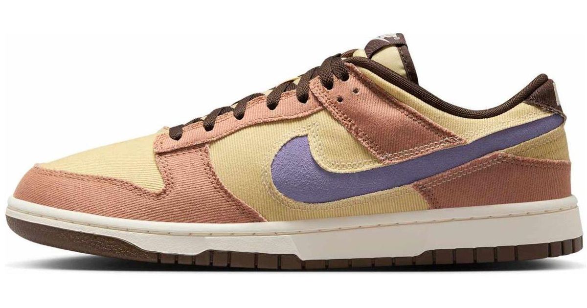 Nike Dunk Low 'Denim Dusted Clay' in Brown for Men | Lyst
