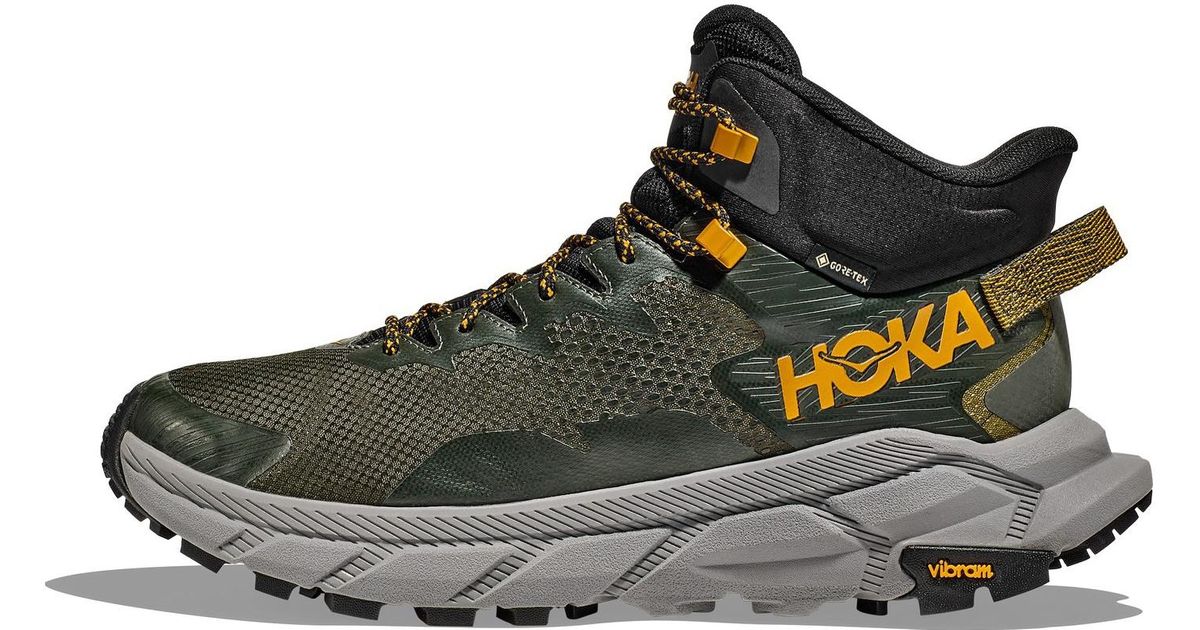 Hoka One One Trail Code Gtx 'Duffel Bag Avocado' in Brown for Men | Lyst