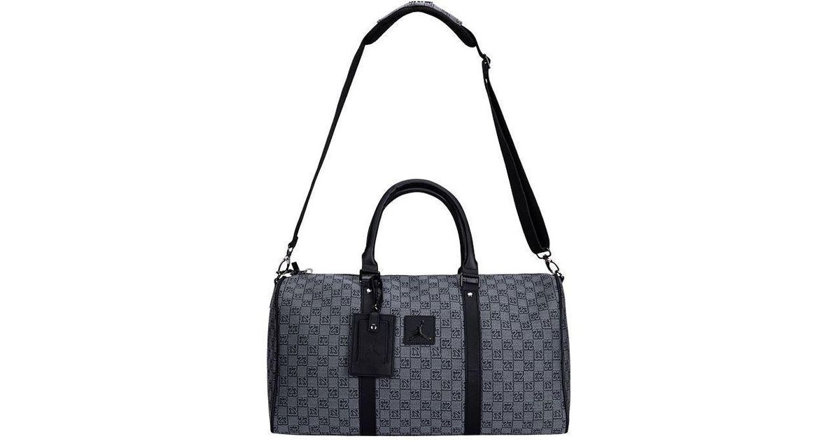Nike Monogram Duffle Bag in Black | Lyst