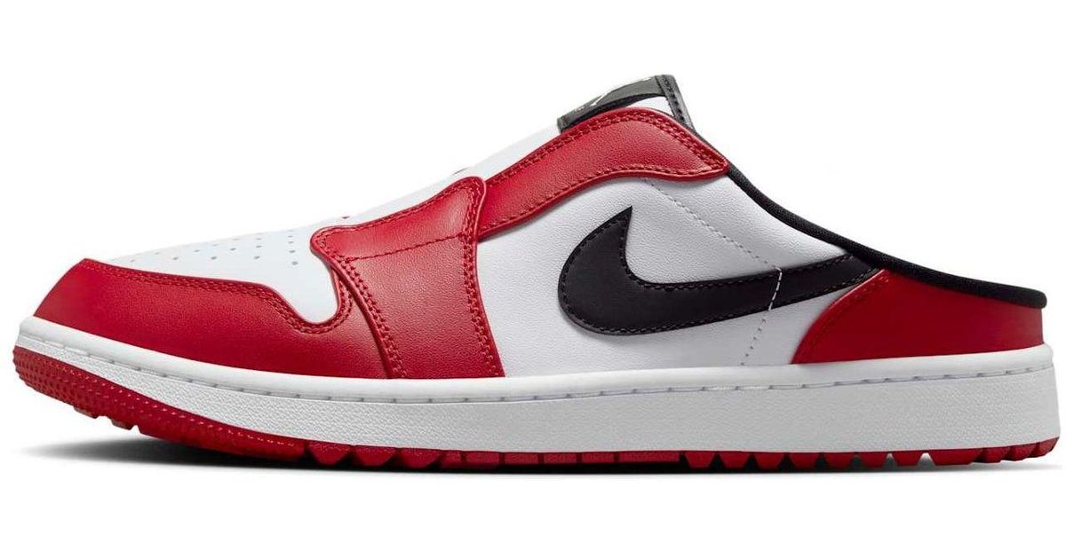 Nike 1 Mule Golf 'Chicago' in Red for Men | Lyst