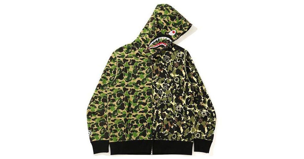 A Bathing Ape X Unkle Crossover Zipper in Green for Men | Lyst