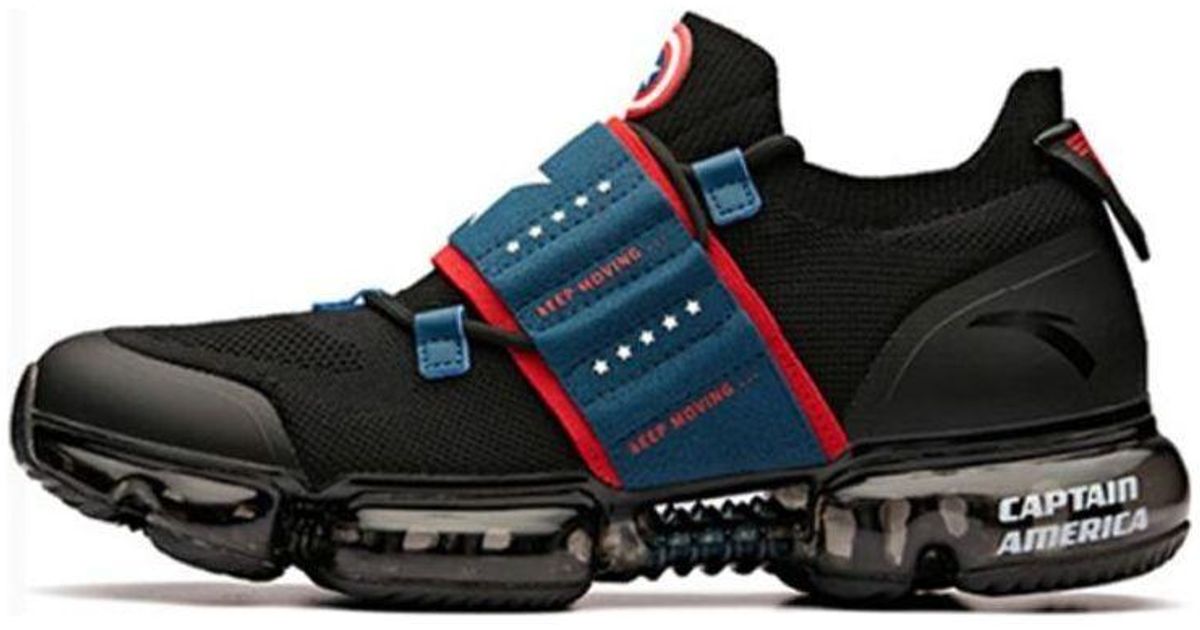 Anta X Marvel Seed 'Captain America' in Black for Men | Lyst