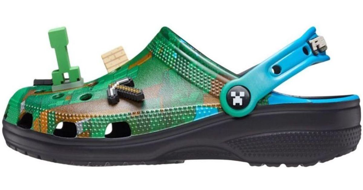 Crocs™ X Minecraft Clog in Green for Men | Lyst