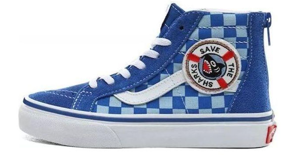 Vans Shark X Sk8-Hi ' ' in Blue for Men | Lyst