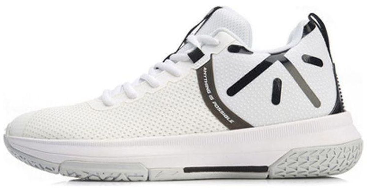 Li-ning Li-Ning /Black in White for Men | Lyst