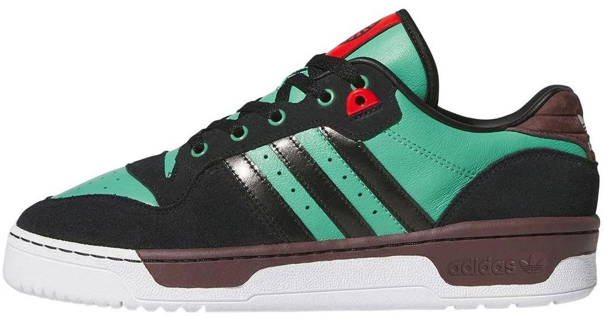 adidas X Demon Slayer Rivalry Low 'Tanjiro' in Green for Men | Lyst