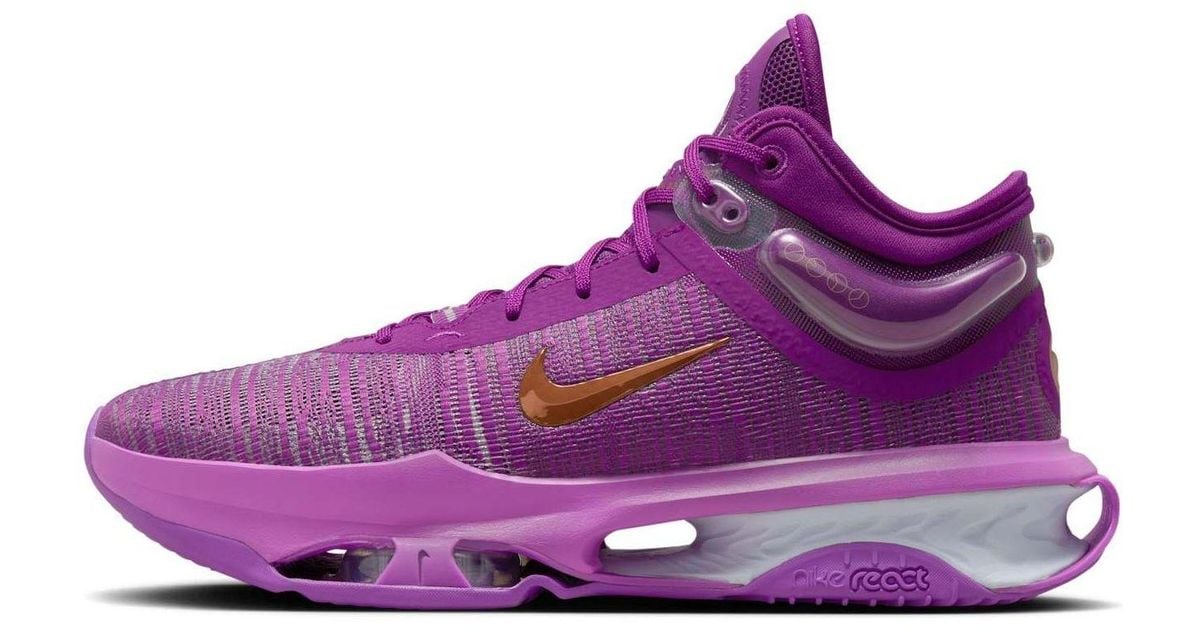 Nike Air Zoom Gt Jump 2 'Viotech Hyper Bold Berry Metallic Bronze' in ...