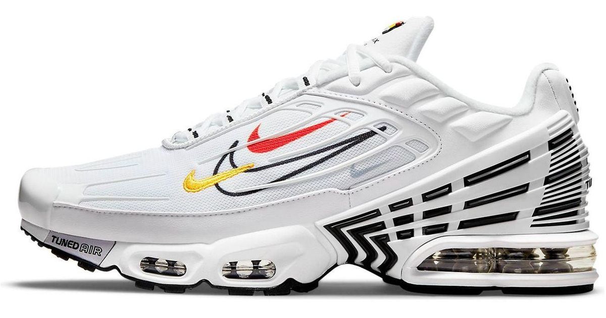 Nike Air Max Plus 3 'Multi-Swoosh' in White for Men | Lyst