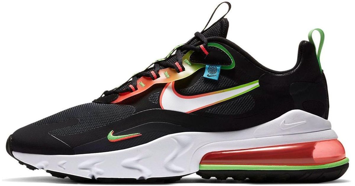 Nike Air Max 270 React 'Worldwide Pack in Black for Men | Lyst