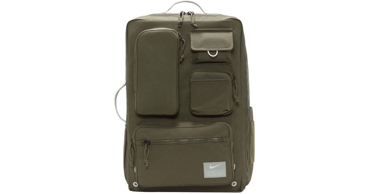 Nike Utility Elite Training Backpack 'Army' in Green for Men | Lyst