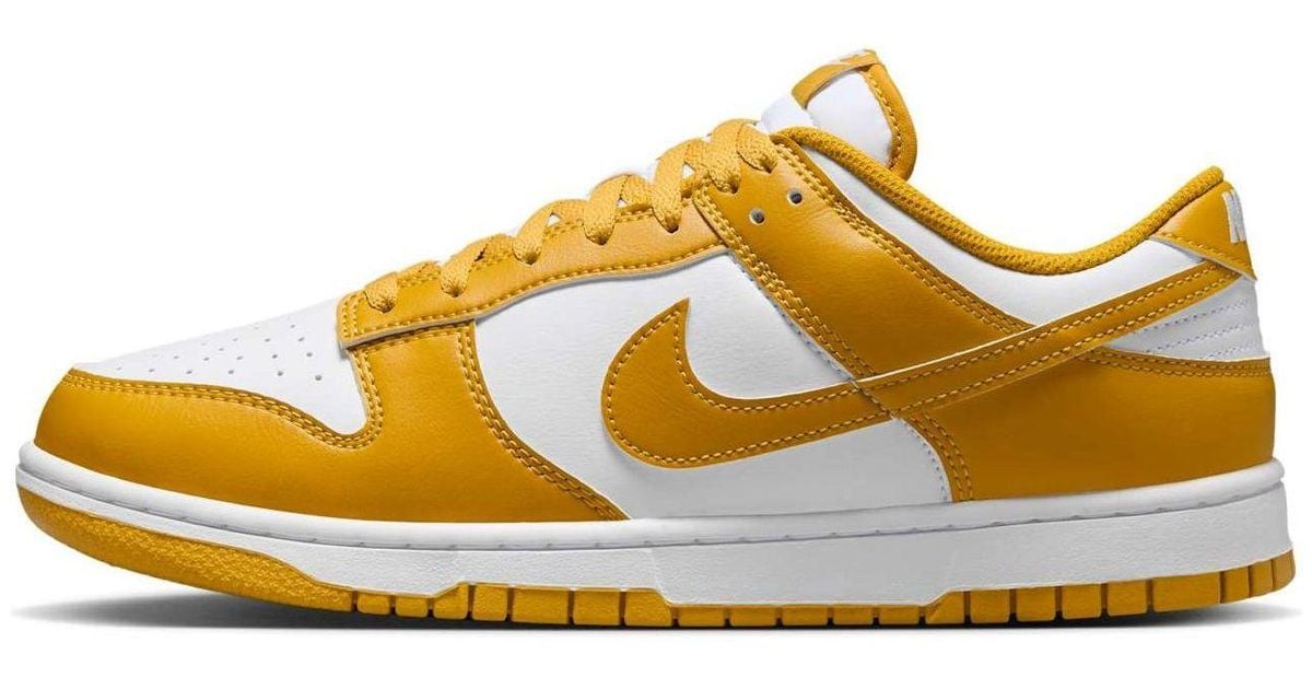 Nike Dunk Low 'Mustard' in Yellow for Men | Lyst