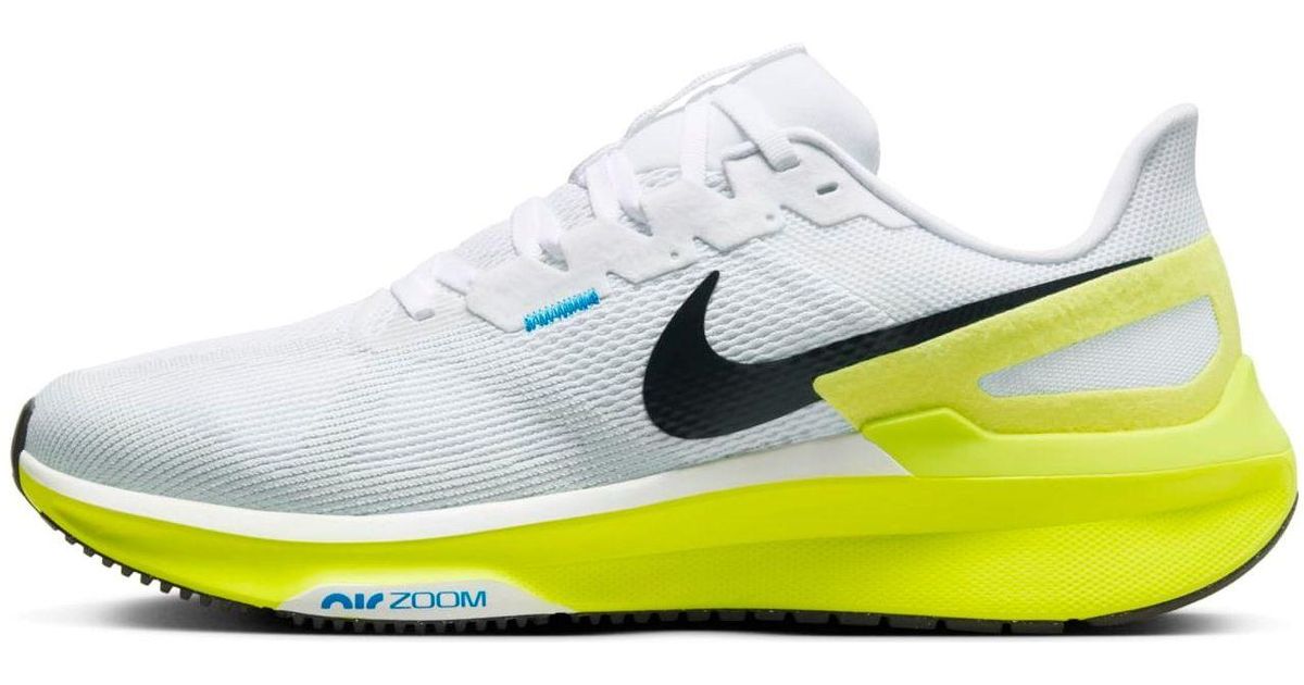 Nike Air Zoom Structure 25 Cyber' in Yellow for Men | Lyst