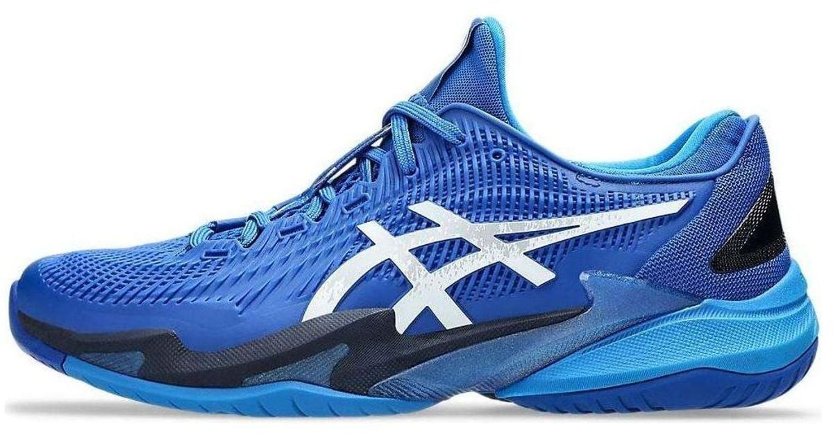 Asics Court Ff 3 Novak 'True Pure' in Blue for Men | Lyst