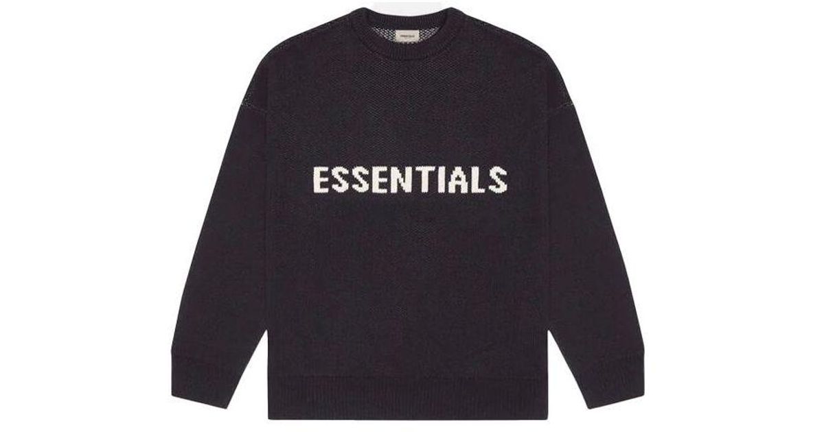 Fear Of God Fw20 Knit Sweater in Blue for Men | Lyst