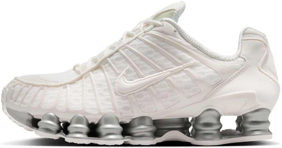 Nike Shox Tl in White | Lyst