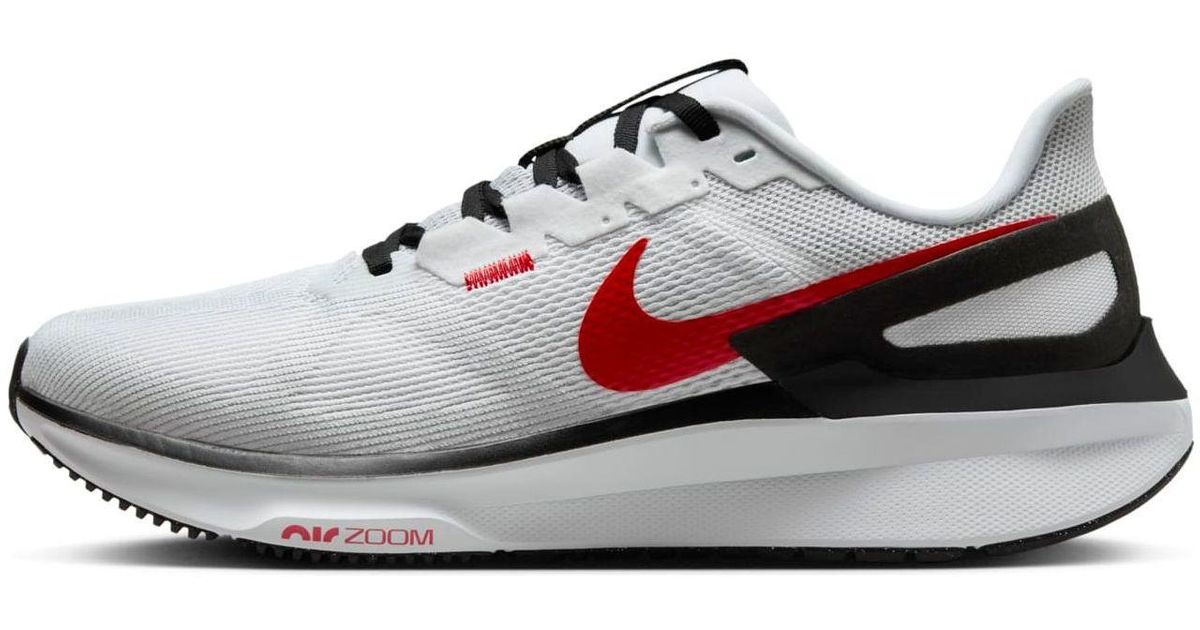 Nike Air Zoom Structure 25 ' Fire' in White for Men | Lyst