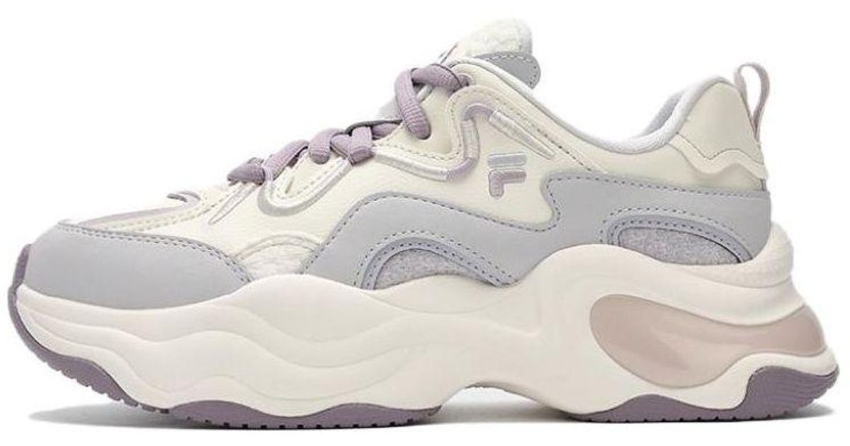 Fila (Wmns) Bubble Platform Sneakers in White | Lyst
