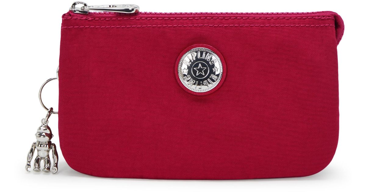Kipling Creativity Large Pouch in Red | Lyst UK