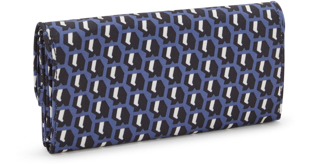 Kipling Wallet & Purses Money Land 3d K Blue Large | Lyst UK