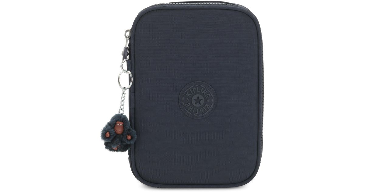 Kipling Pouch 100 Pens True Tonal Large 100% Polyamide in Blue | Lyst UK