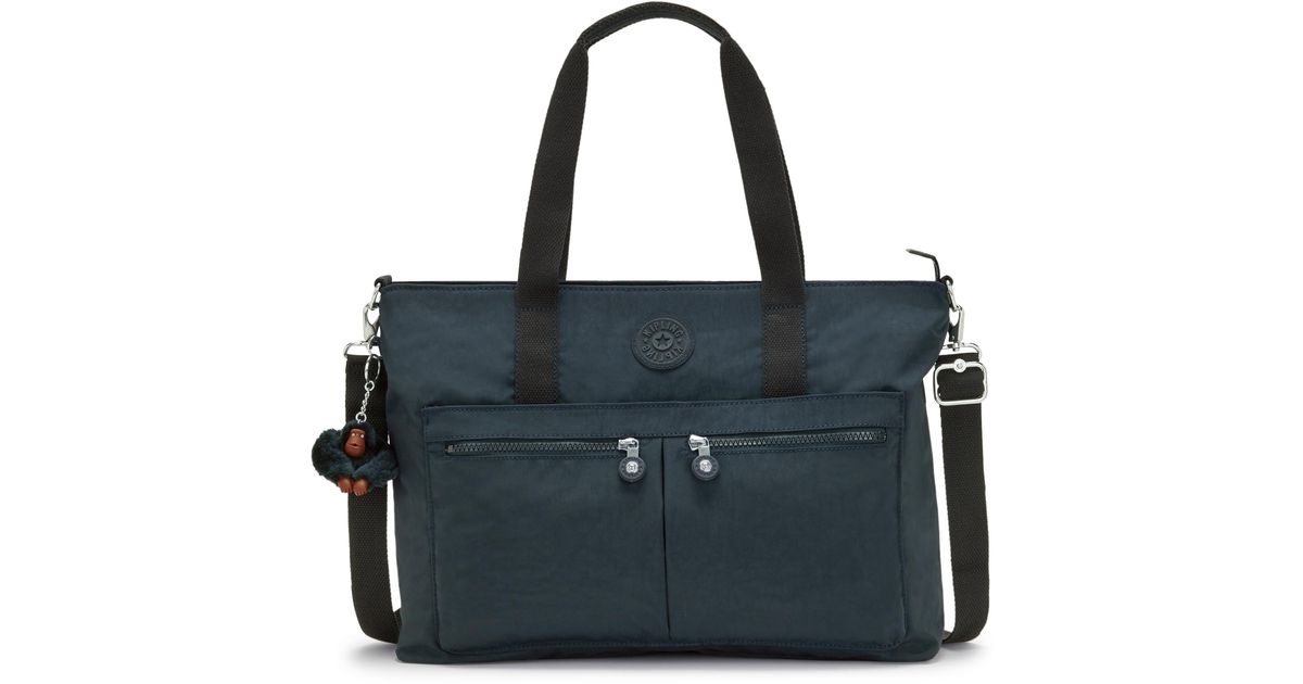 Kipling Tote Natalie True Tonal Large in Black | Lyst UK