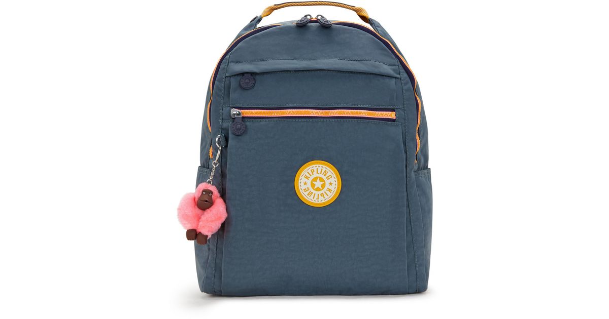 Kipling Backpack Micah Nocturnal Grey Wb Medium in Blue | Lyst UK