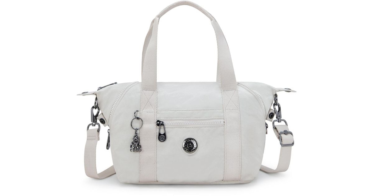 Kipling Shoulder Bag Art Mini Night Small in White | Lyst UK